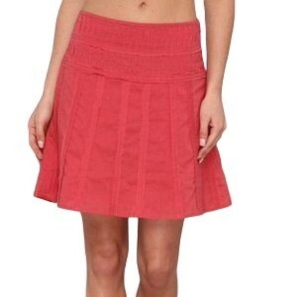 Prana | Skirts | Prana Womens 2 Erin Raw Fray Edge A Line Short Skirt ...